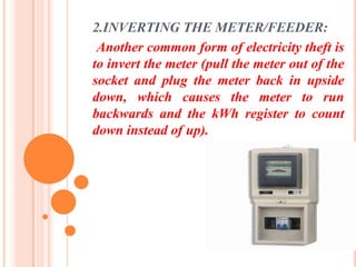 Wireless power theft monitoring | PPTX