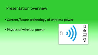 Wireless Power Powerpoint | PPTX
