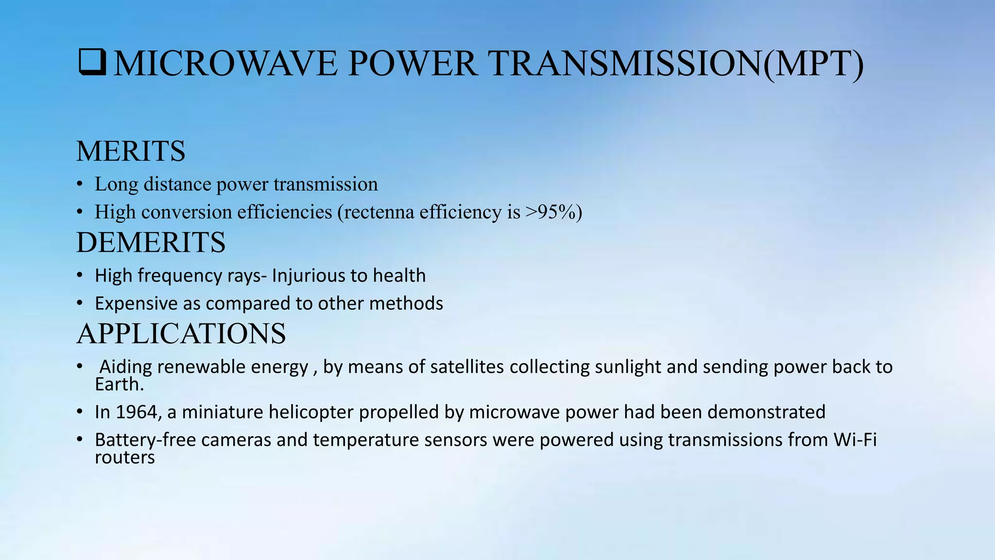 Wireless power transfer seminar ppt | PPTX