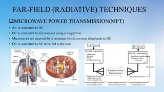 Wireless power transfer seminar ppt | PPTX