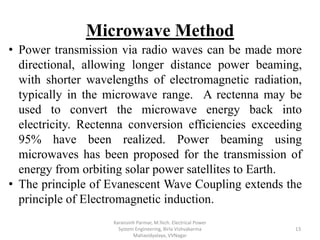 Wireless power transmission | PPTX