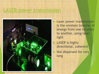 Wireless power transmission | PPTX
