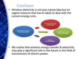 WIRELESS POWER TRANSMISSION -A Next Generation Power Transmission | PPTX