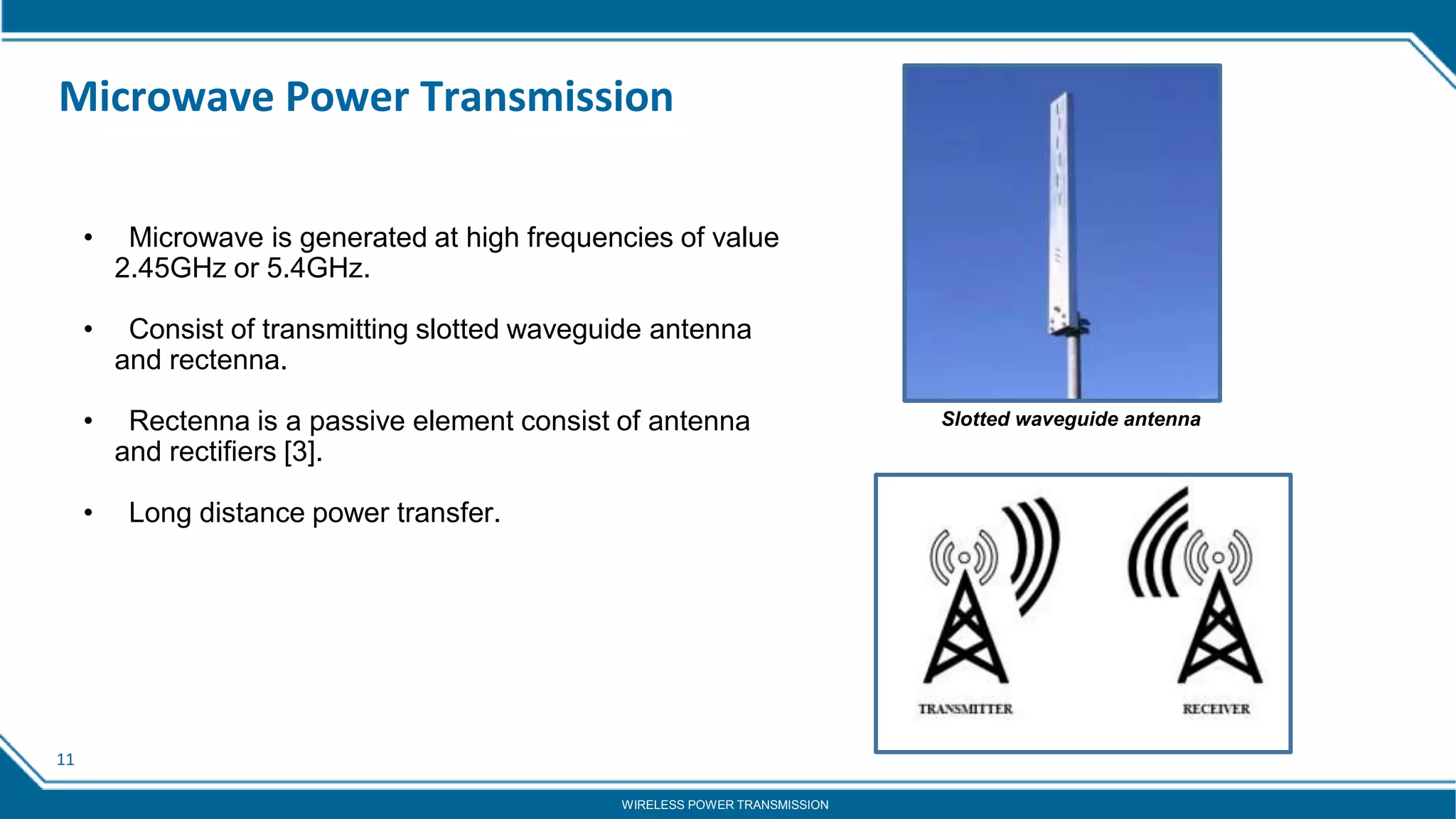 Wireless Power Transmission Using Resonant Inductive Coupling | PPTX
