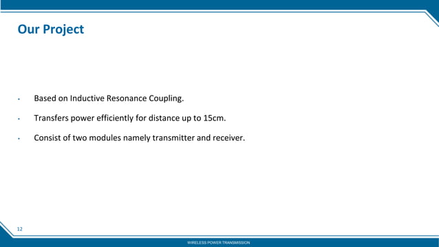 Wireless Power Transmission Using Resonant Inductive Coupling | PPTX | Computer Networking ...