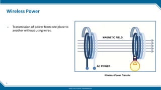 Wireless Power Transmission Using Resonant Inductive Coupling | PPTX