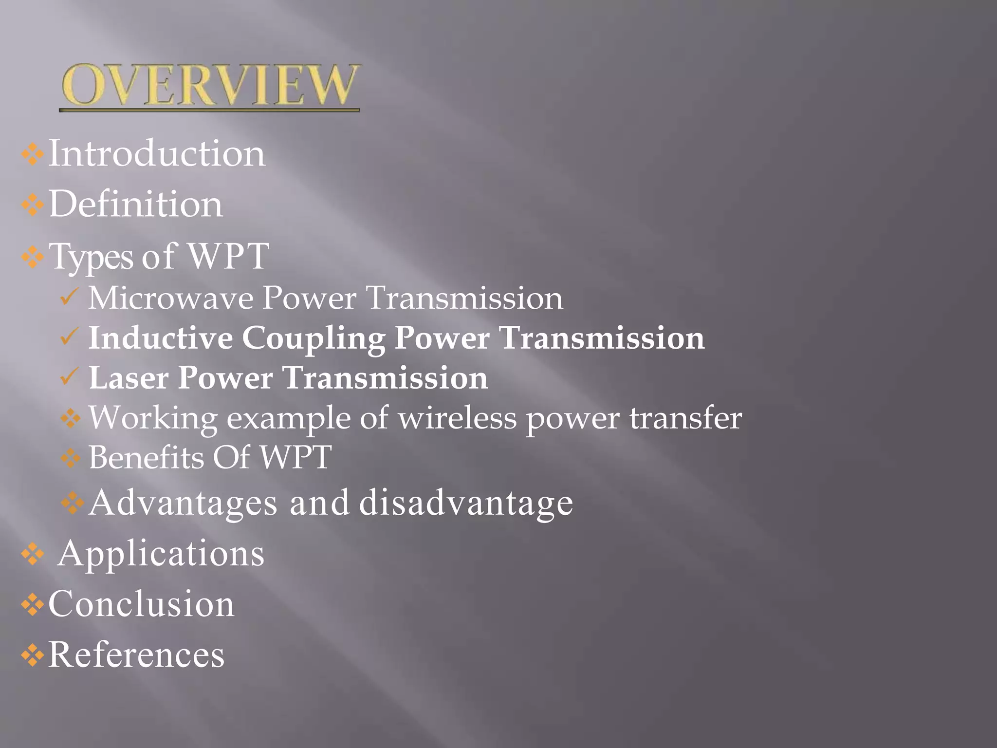 Wireless power transmission | PPTX | Internet of Things | Internet