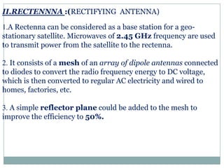 Wireless power transmission and reception using solar power satellites ...