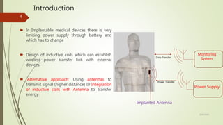 Wireless power transmission for implantable medical devices | PPTX