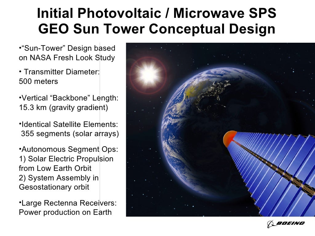 Wireless Power Transmission Options For Space Solar Power