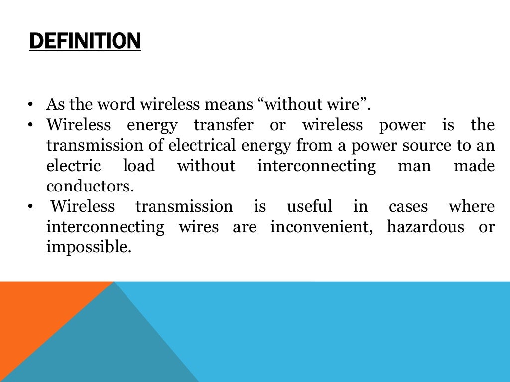 Wireless power transmission ppt
