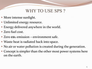 Wireless power transmission through sps | PPTX