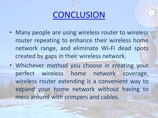 Wireless repeaters | PPT
