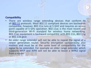 Wireless repeaters | PPT
