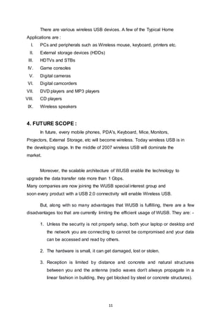 Wireless USB report | DOCX