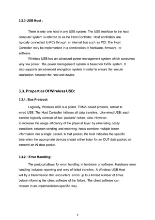 Wireless USB report | DOCX