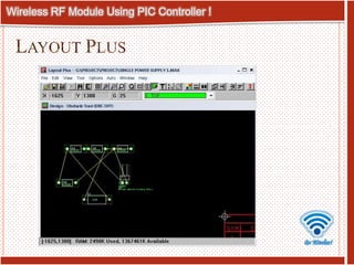 Wireless RF Module Using PIC MCU (Slides). | PPSX