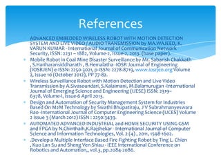 Wireless robot ppt | PPTX