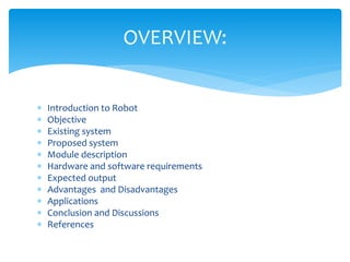 WIRELESS ROBOT PPT | PPTX