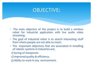 WIRELESS ROBOT PPT | PPTX