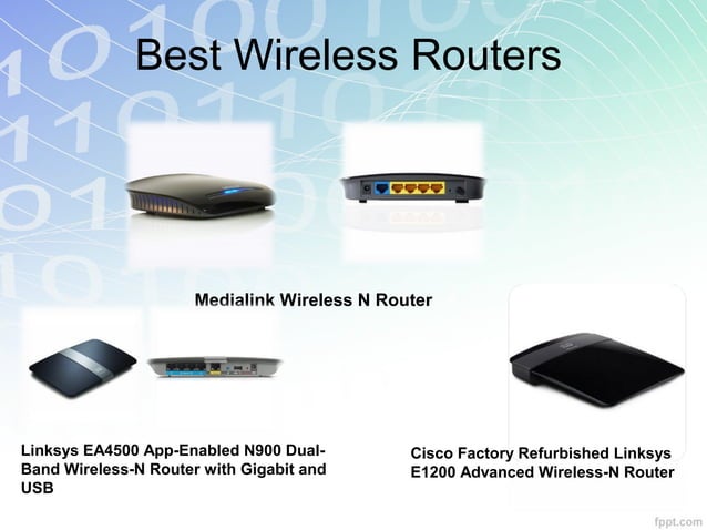 Wireless routers Presentation | PPT | Computer Networking | Computing