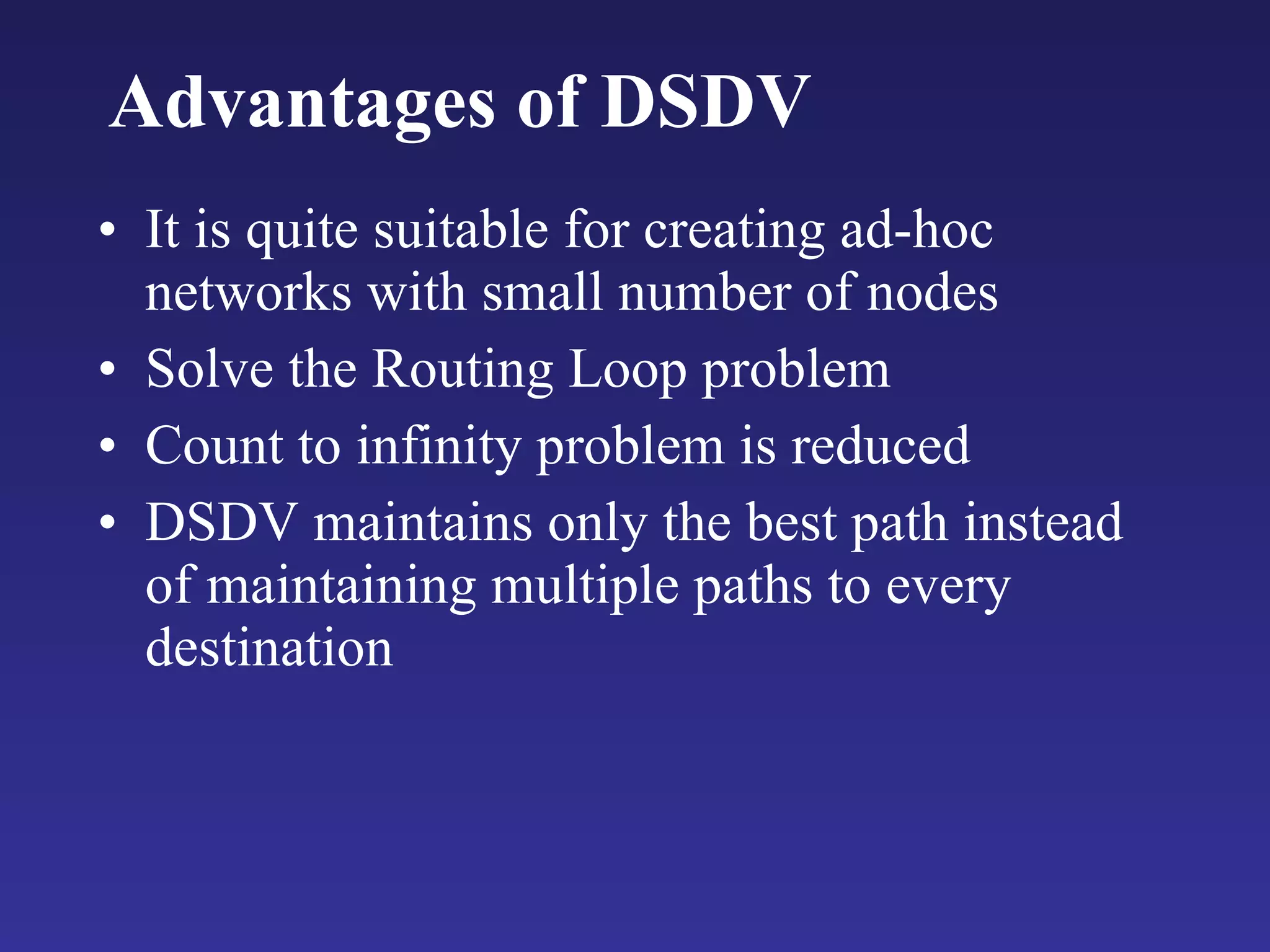 Wireless Routing Protocols Ppt Computer Networking Computing