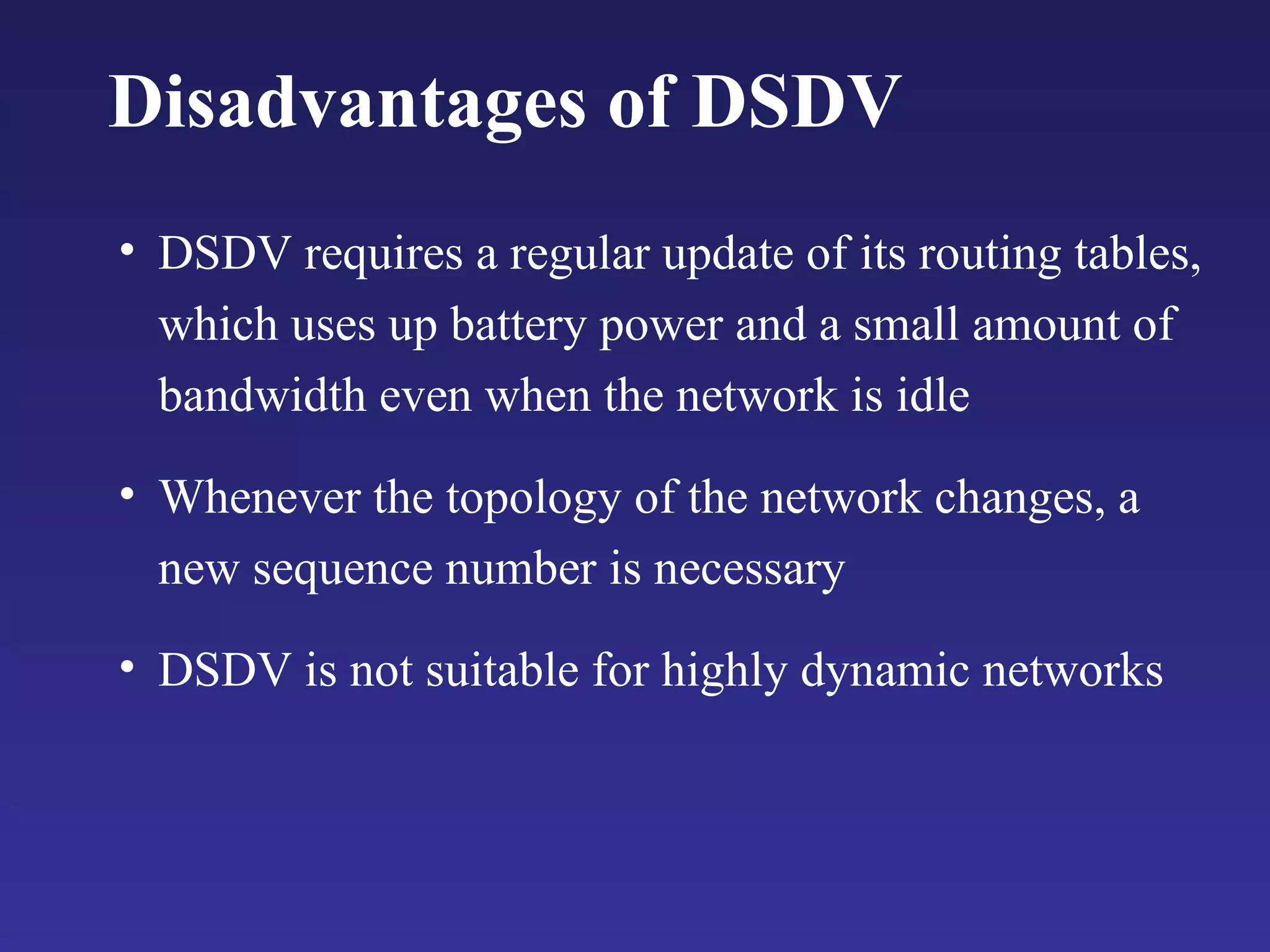 Wireless Routing Protocols Ppt Computer Networking Computing