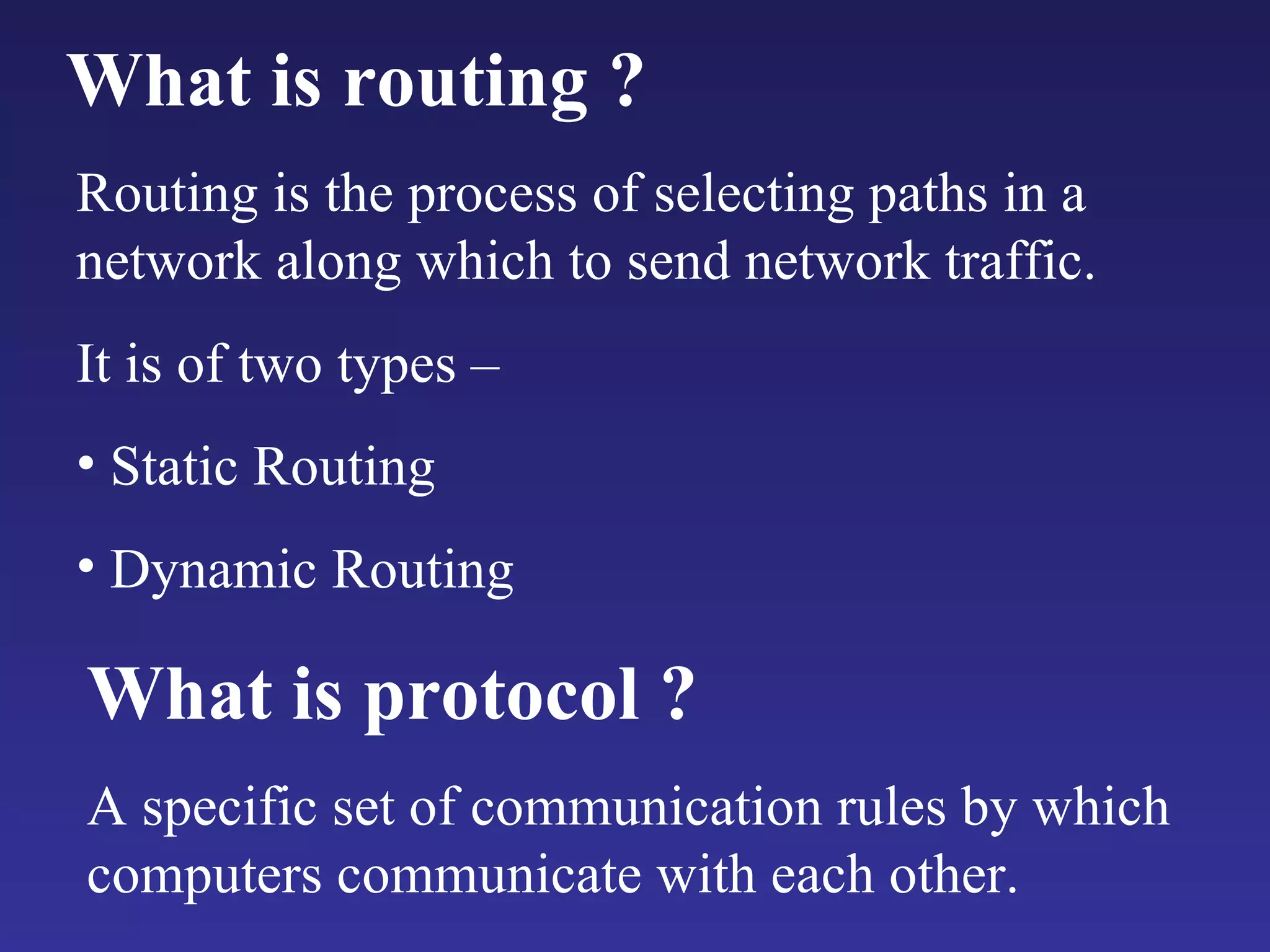 Wireless Routing Protocols Ppt Computer Networking Computing