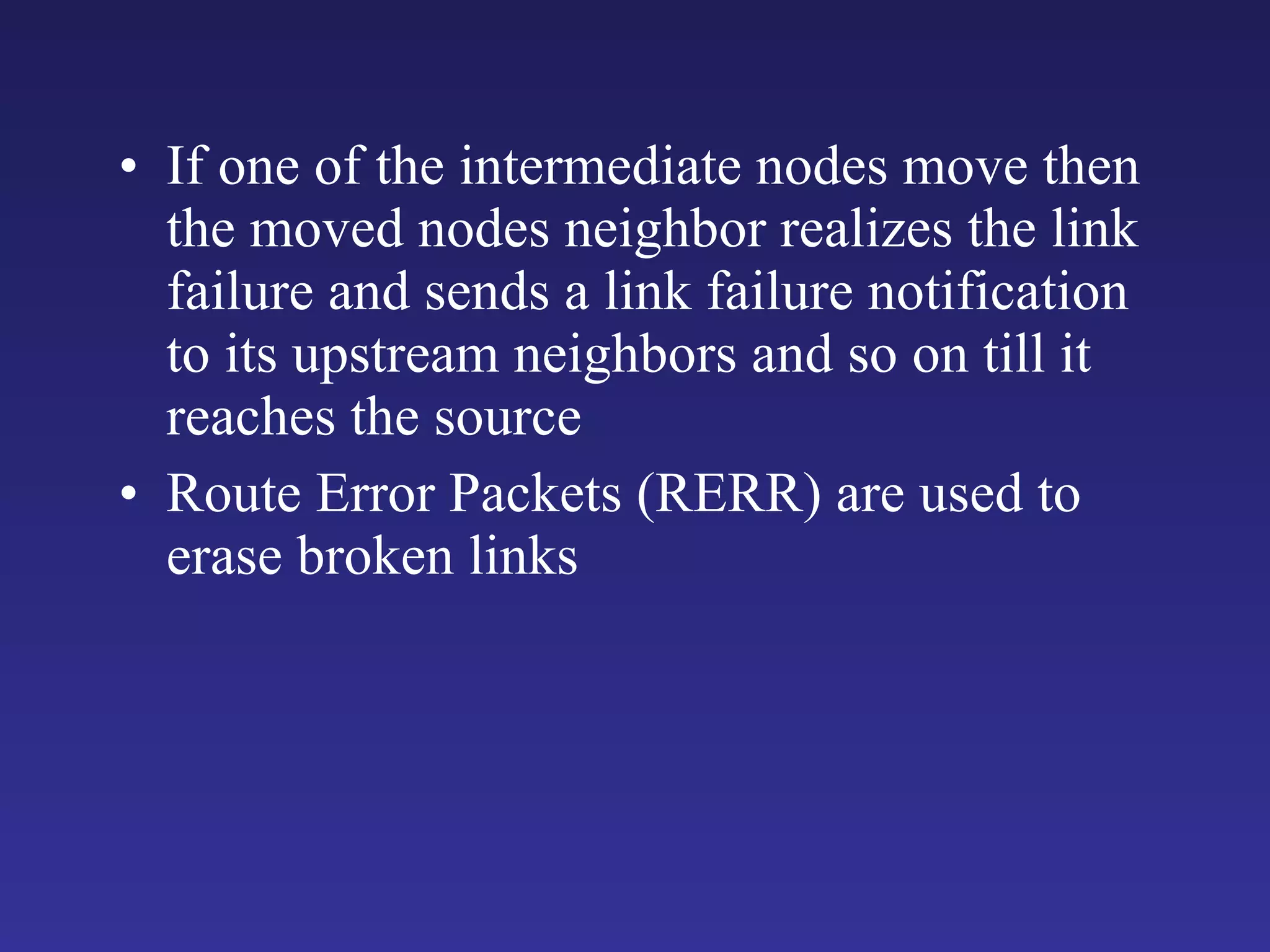 Wireless Routing Protocols Ppt Computer Networking Computing
