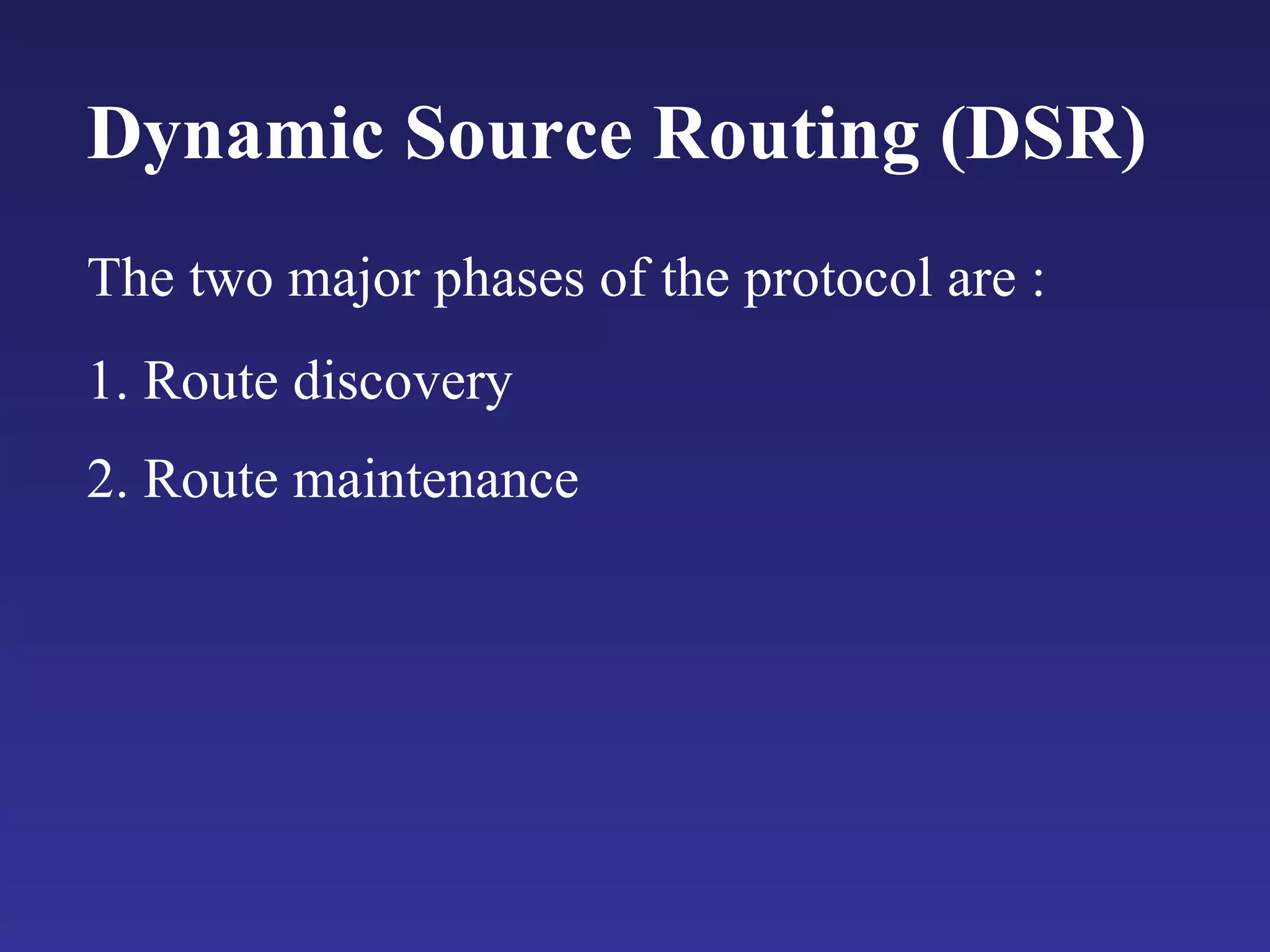 Wireless Routing Protocols Ppt Computer Networking Computing