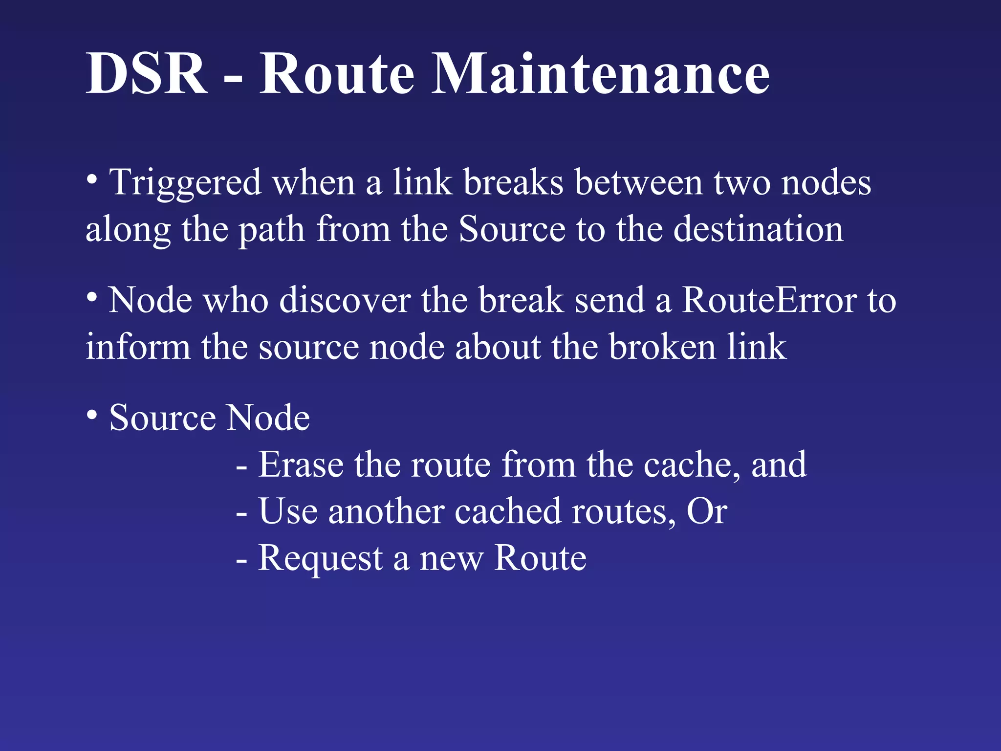 Wireless Routing Protocols Ppt Computer Networking Computing