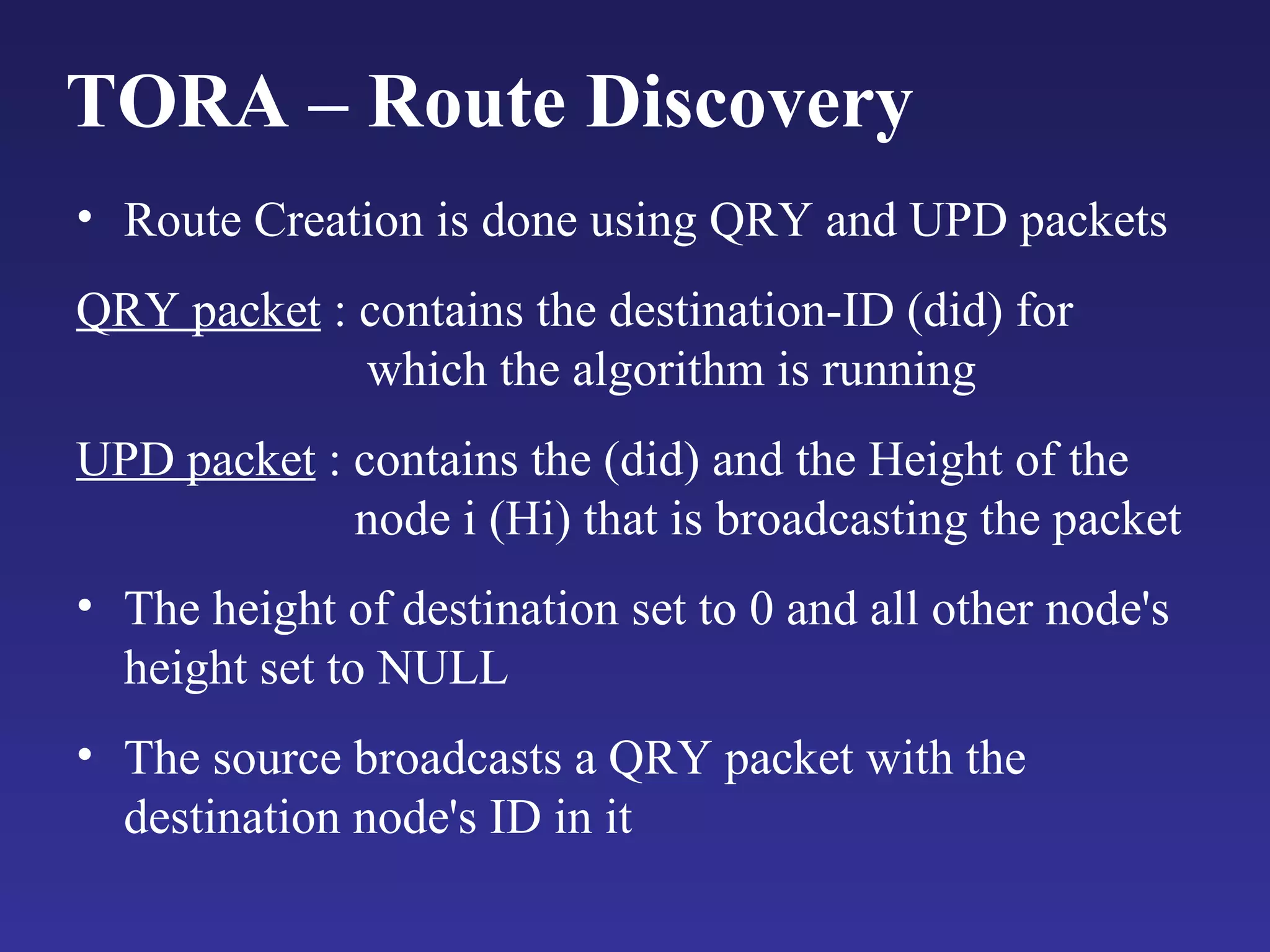 Wireless Routing Protocols Ppt Computer Networking Computing