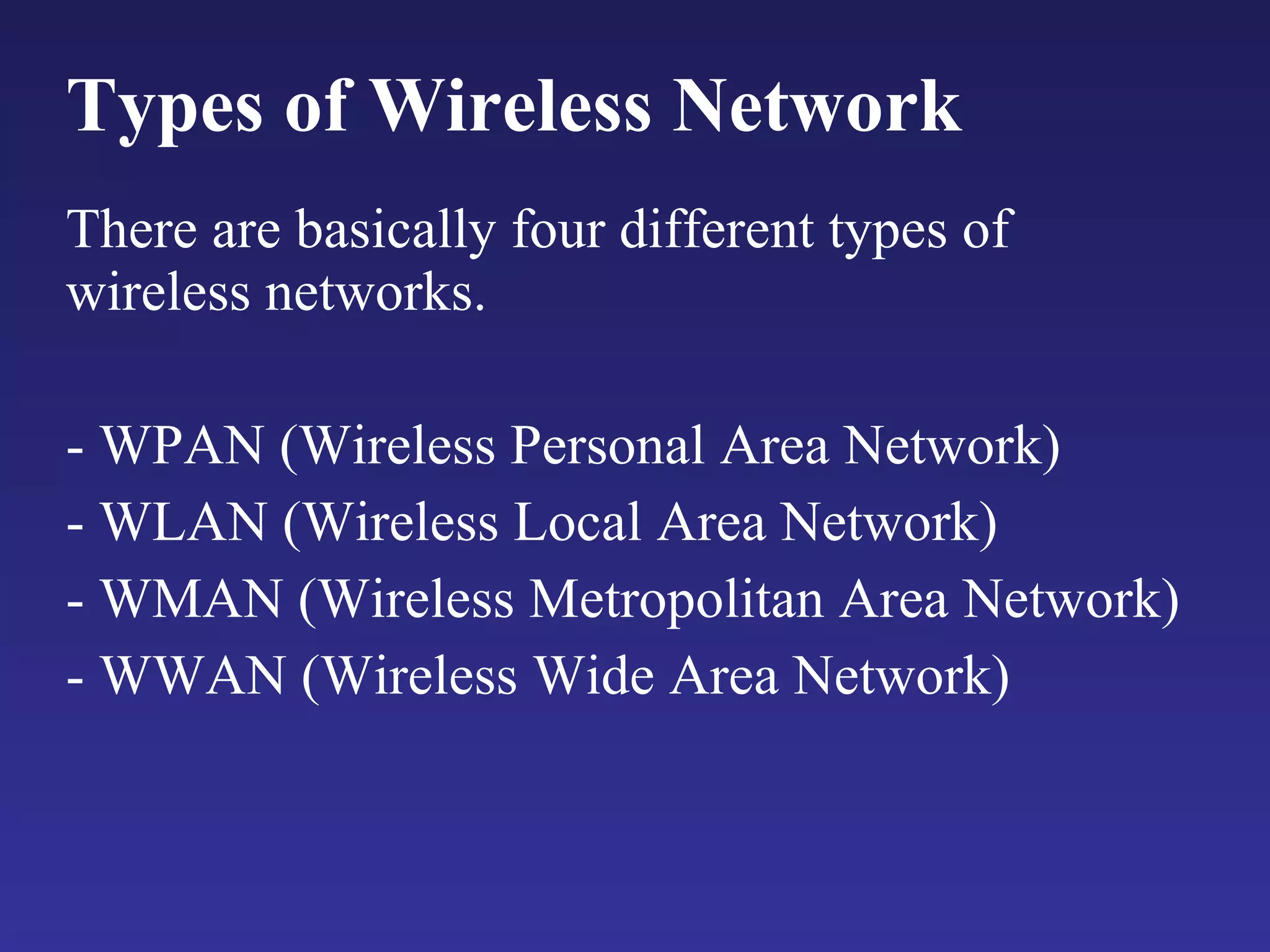 Wireless Routing Protocols Ppt Computer Networking Computing