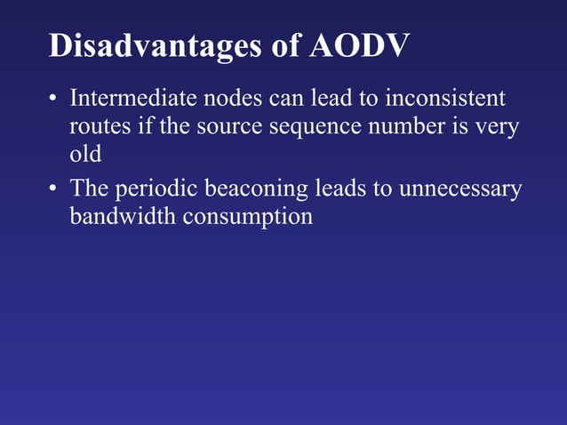 Wireless Routing Protocols Ppt Computer Networking Computing