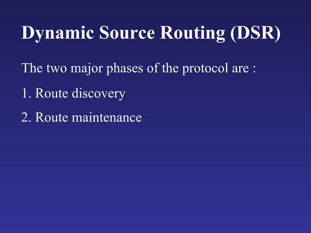 Wireless Routing Protocols Ppt Computer Networking Computing