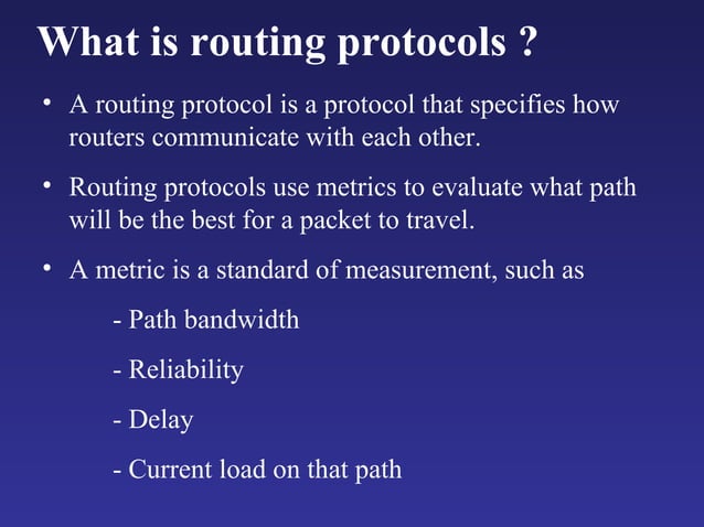 Wireless Routing Protocols Ppt Computer Networking Computing
