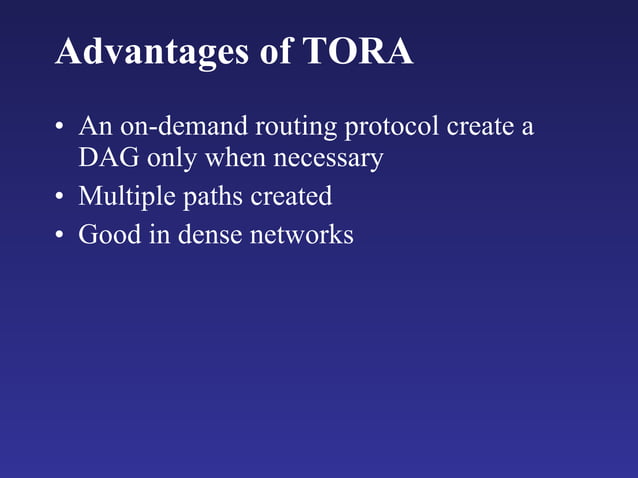 Wireless Routing Protocols Ppt Computer Networking Computing