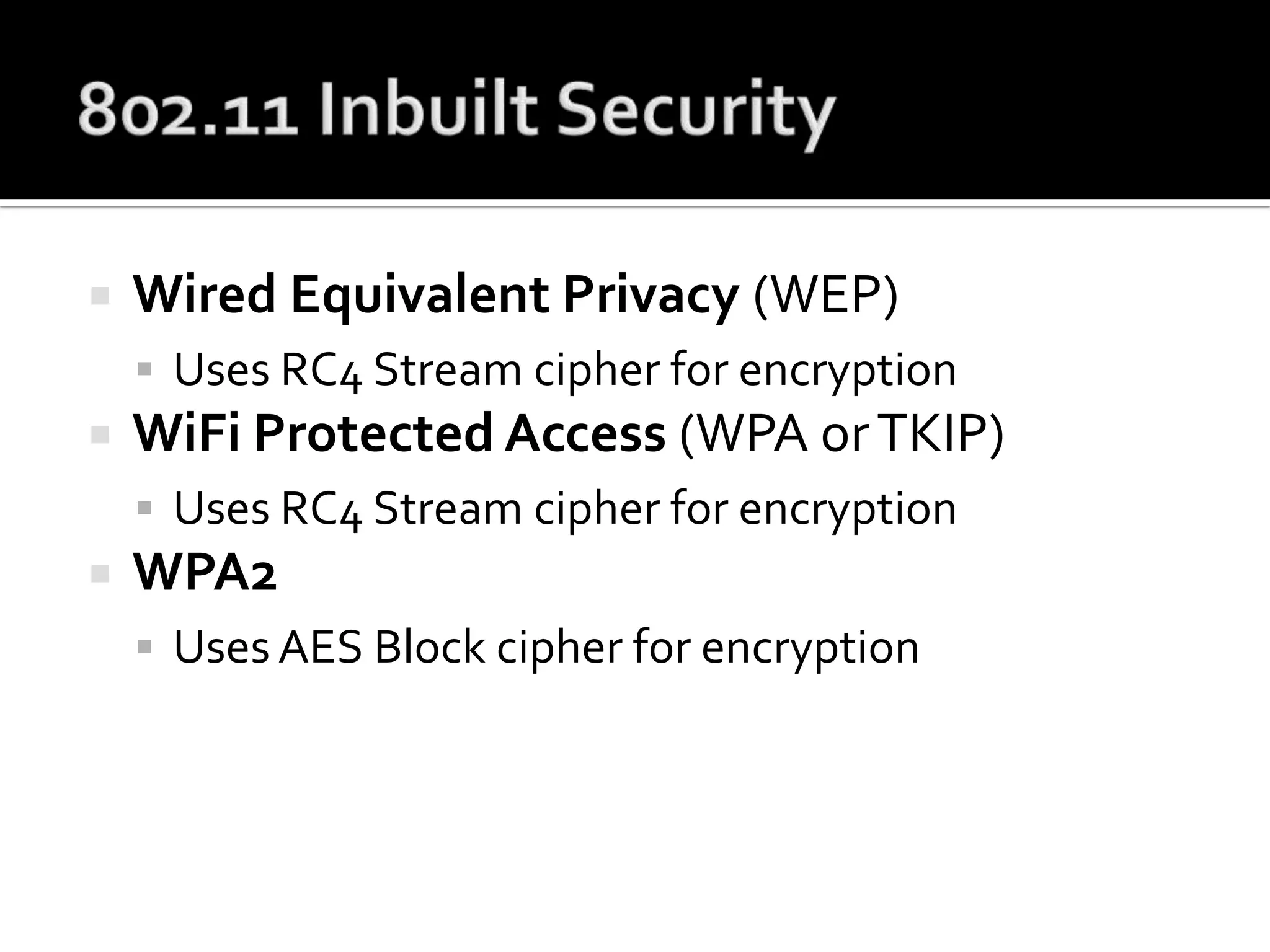 Wireless Security | PPT