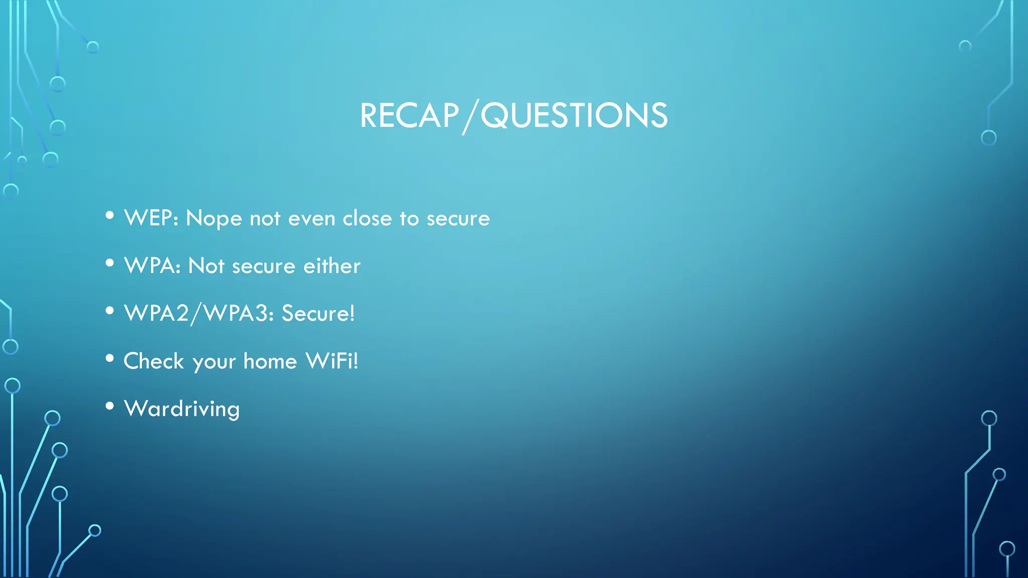 WirelessSecurity.pptx Wifi hack security | PPTX