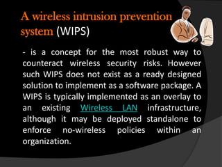 Wireless security report | PPT