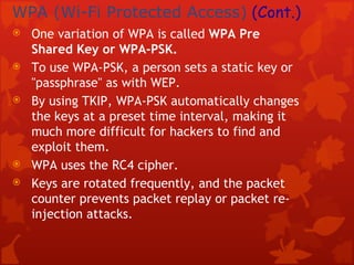 Wireless security presentation | PPT