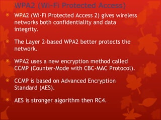 Wireless security presentation | PPT