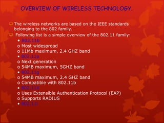 Wireless security presentation | PPT