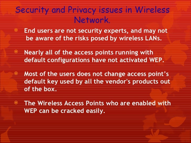 Wireless security presentation