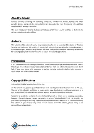 Wireless security tutorial | PDF