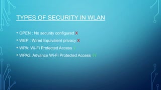 Wireless security using wpa2 | PPT