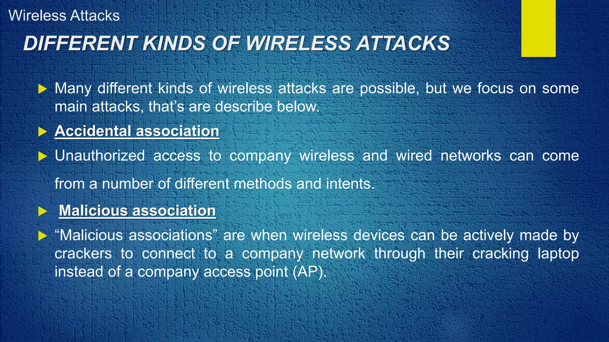 Wireless Communiction Security | PPT