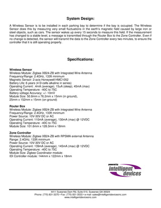 Wireless Sensor Cut Sheet | PDF | Home Appliances | Home & Garden