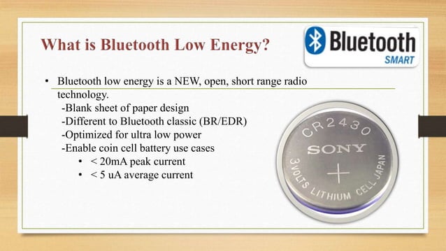Wireless sensor network and tree topology network using BLE | PPTX