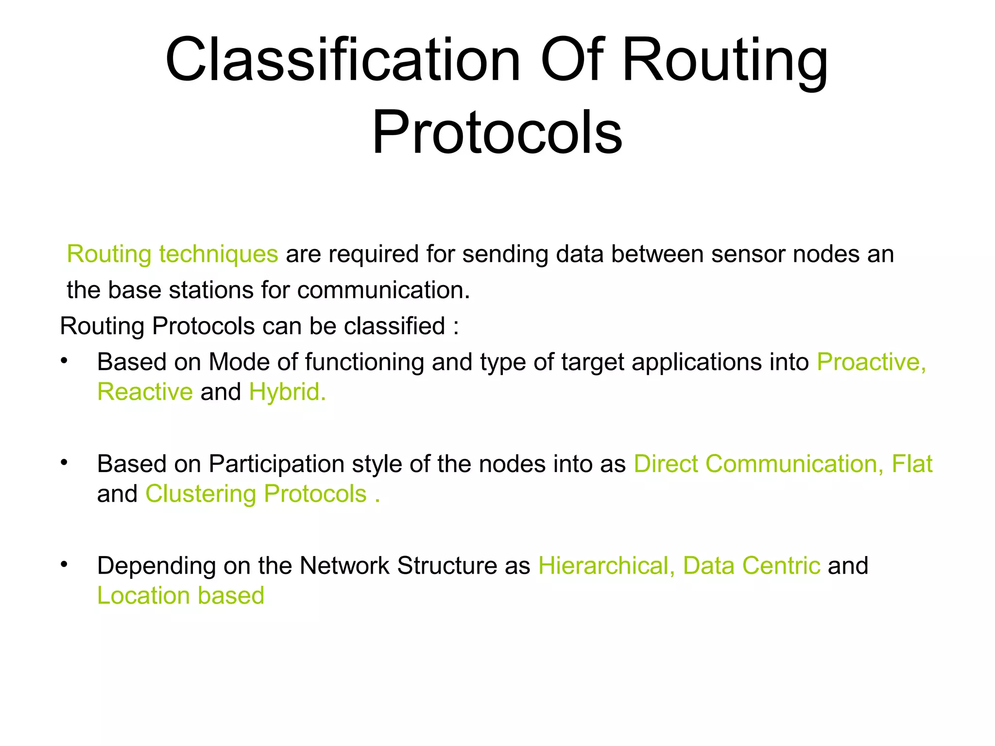 Wireless Sensor Network Ppt Computer Networking Computing